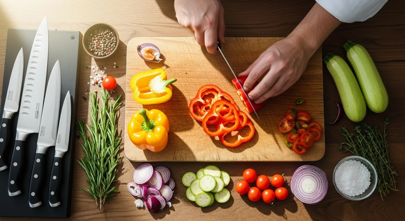 How to Cut Vegetables Perfectly Every Time - recipewinning.com