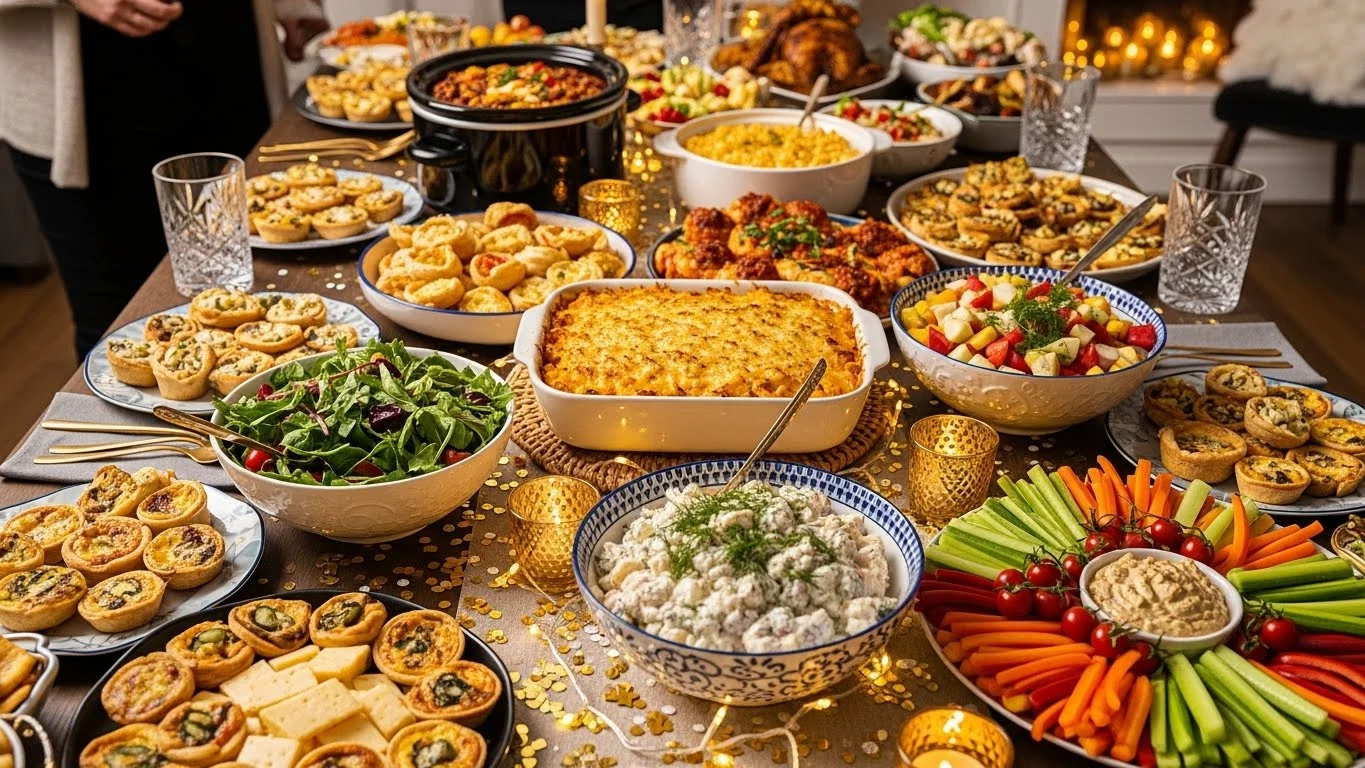 25 Easy New Year Potluck Recipes That Wow Every Guest - recipewinning.com